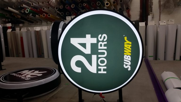 Projecting Signs - MYC Graphics