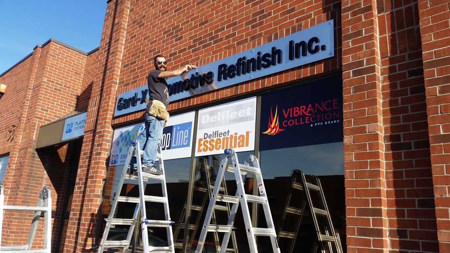 Sign and Graphic Installation - MYC Graphics